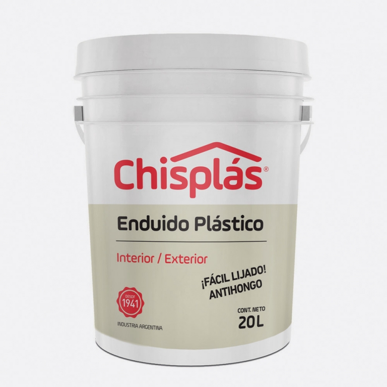 Enduido Plástico (Interior-Exterior) – Chisplas